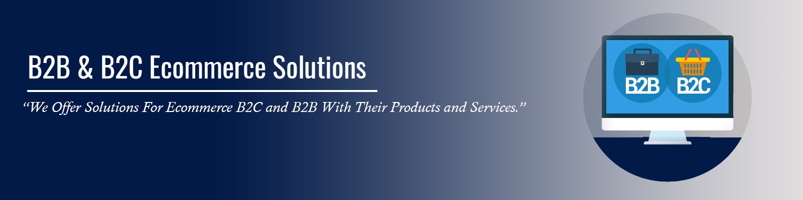 B2B, B2C Ecommerce Solutions in Delhi | Prime Websoft