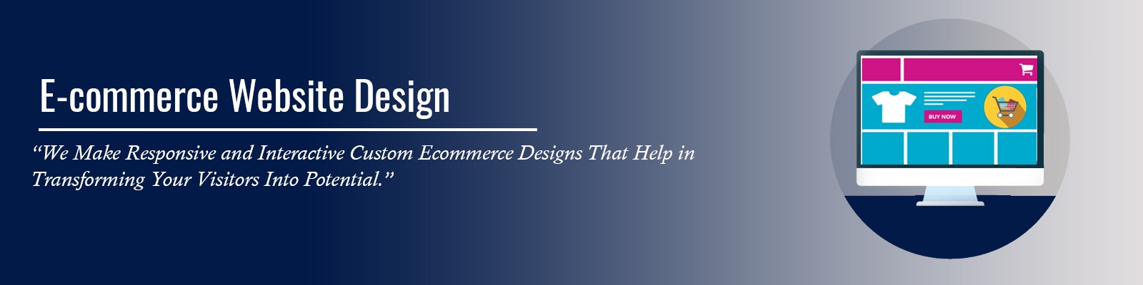 Ecommerce Website Design in Delhi | Prime Websoft